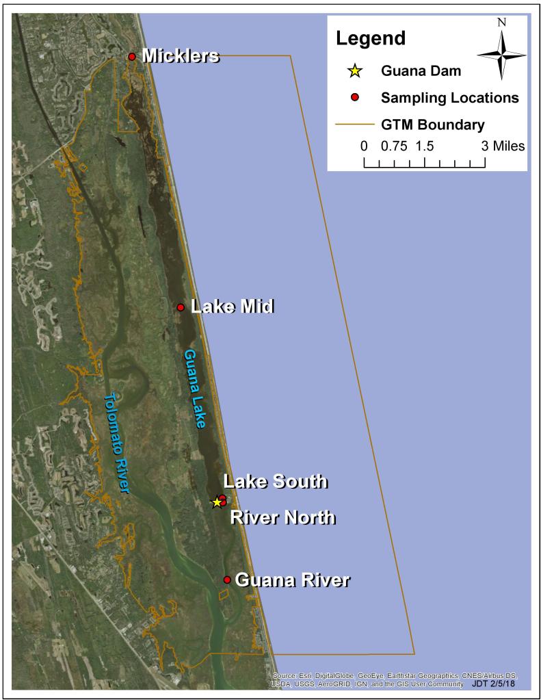Water Quality in the Guana Ecosystem – NERRds on the Water